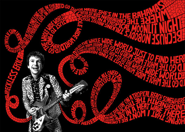 Nan x Wreckless Eric - Whole Wide World - Limited Edition Fine Art Pri ...