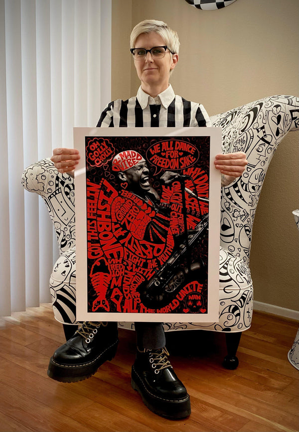 Angelo Moore - UNITE - Limited Edition Fine Art Print - SOLD OUT - The ...